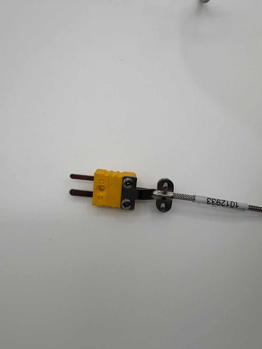 S35C Kestrel Bean Thermocouple, Solid Wire, Yellow Connector, Grounded ...