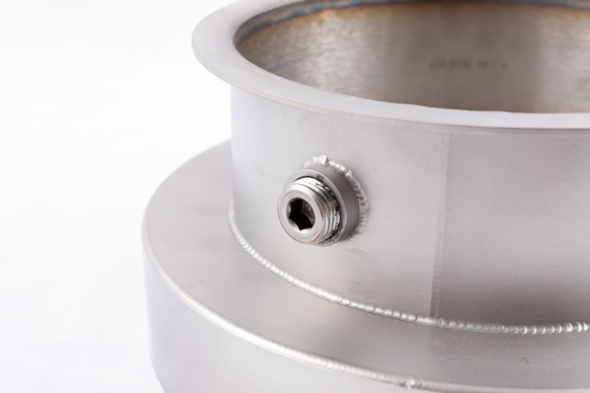 S70 Stack Hat with Flange and Test Port – Loring